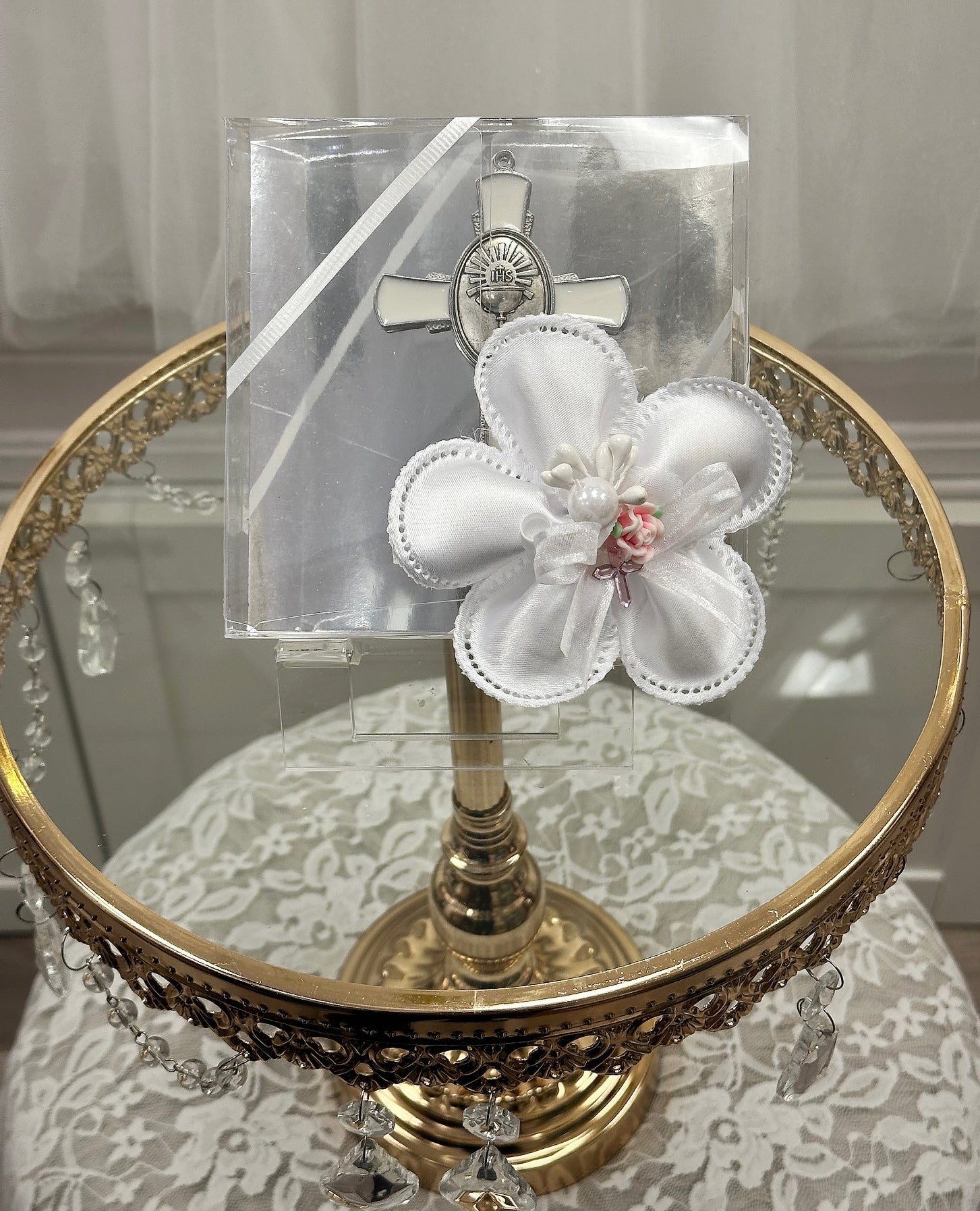 5" F.Communion Cross w/Chalice – Angel Boutique